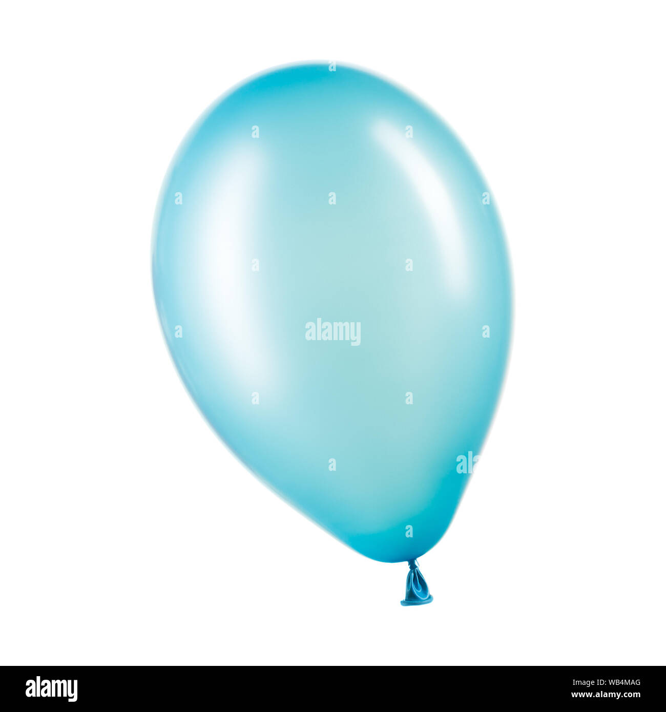 Single blue helium balloon, element of decorations Stock Photo - Alamy