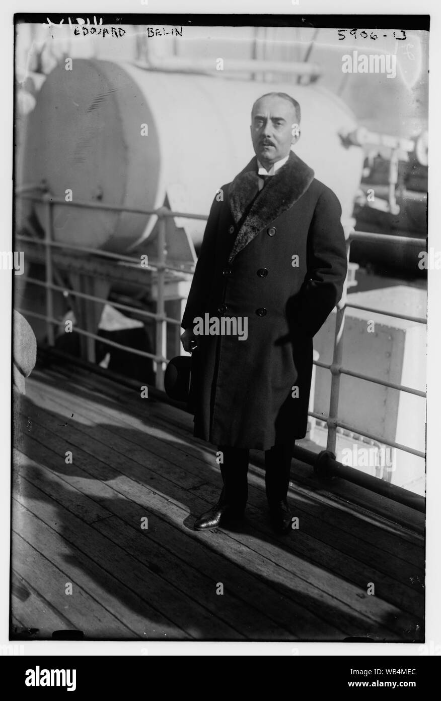 Edouard belin hi-res stock photography and images - Alamy