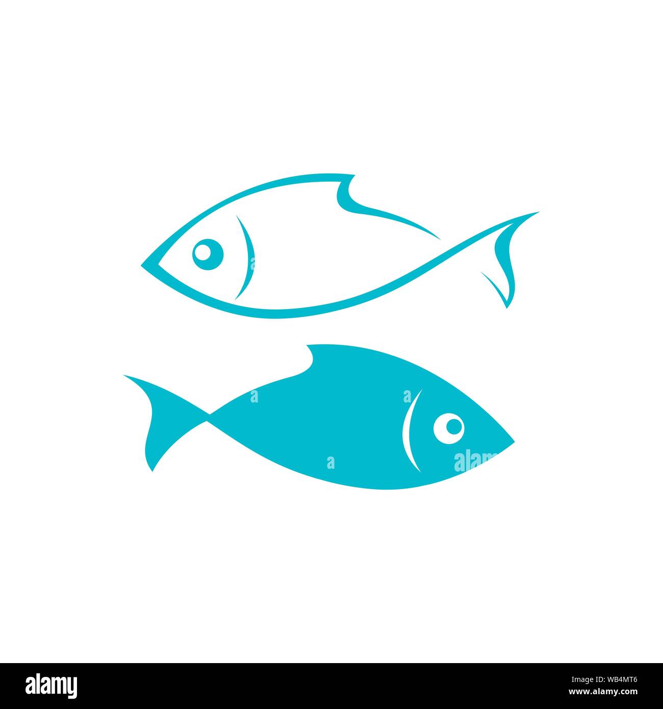 Simple Fish Stencil