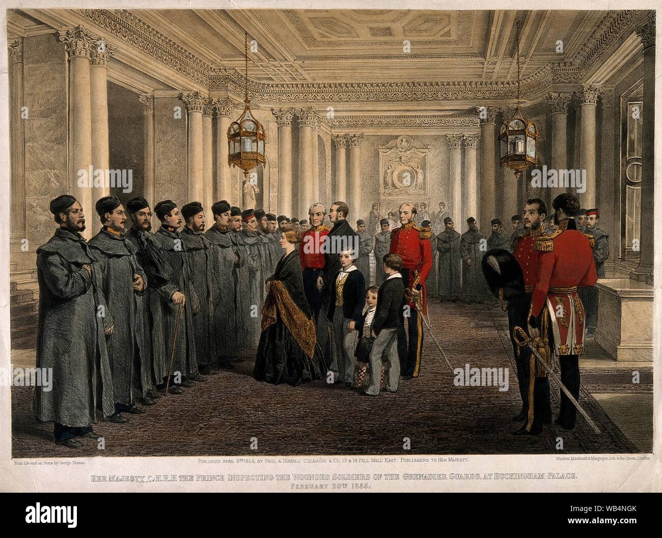 Inspecting the grenadier guards, hi-res stock photography and images ...