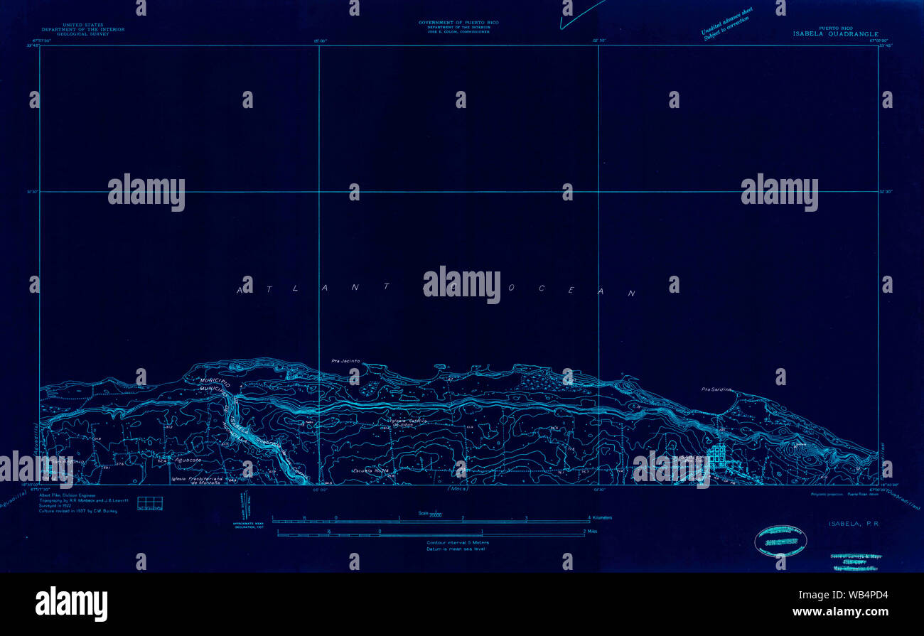 Isabela map hi-res stock photography and images - Alamy