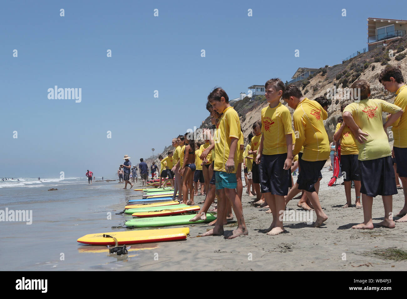 Young lifeguard competition hi-res stock photography and images - Alamy