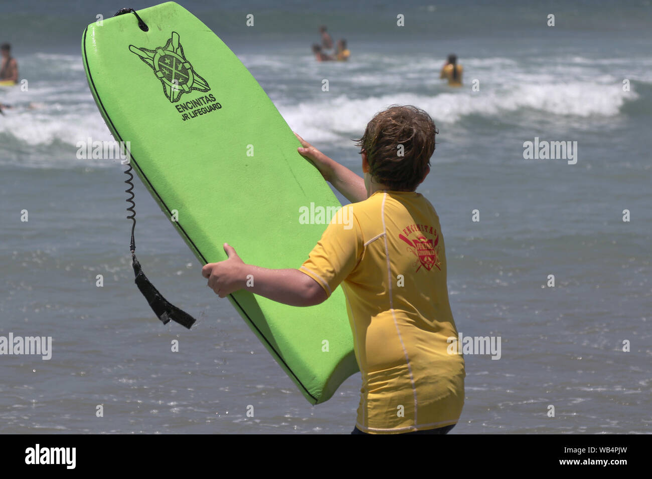 Young lifeguard competition hi-res stock photography and images - Alamy