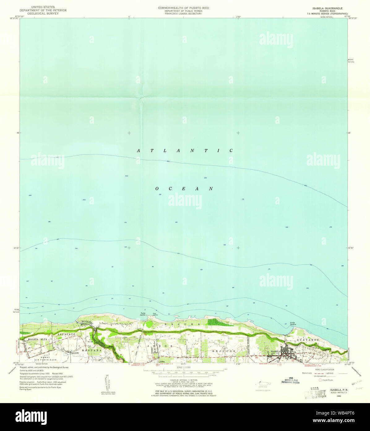 Isabela map hi-res stock photography and images - Alamy