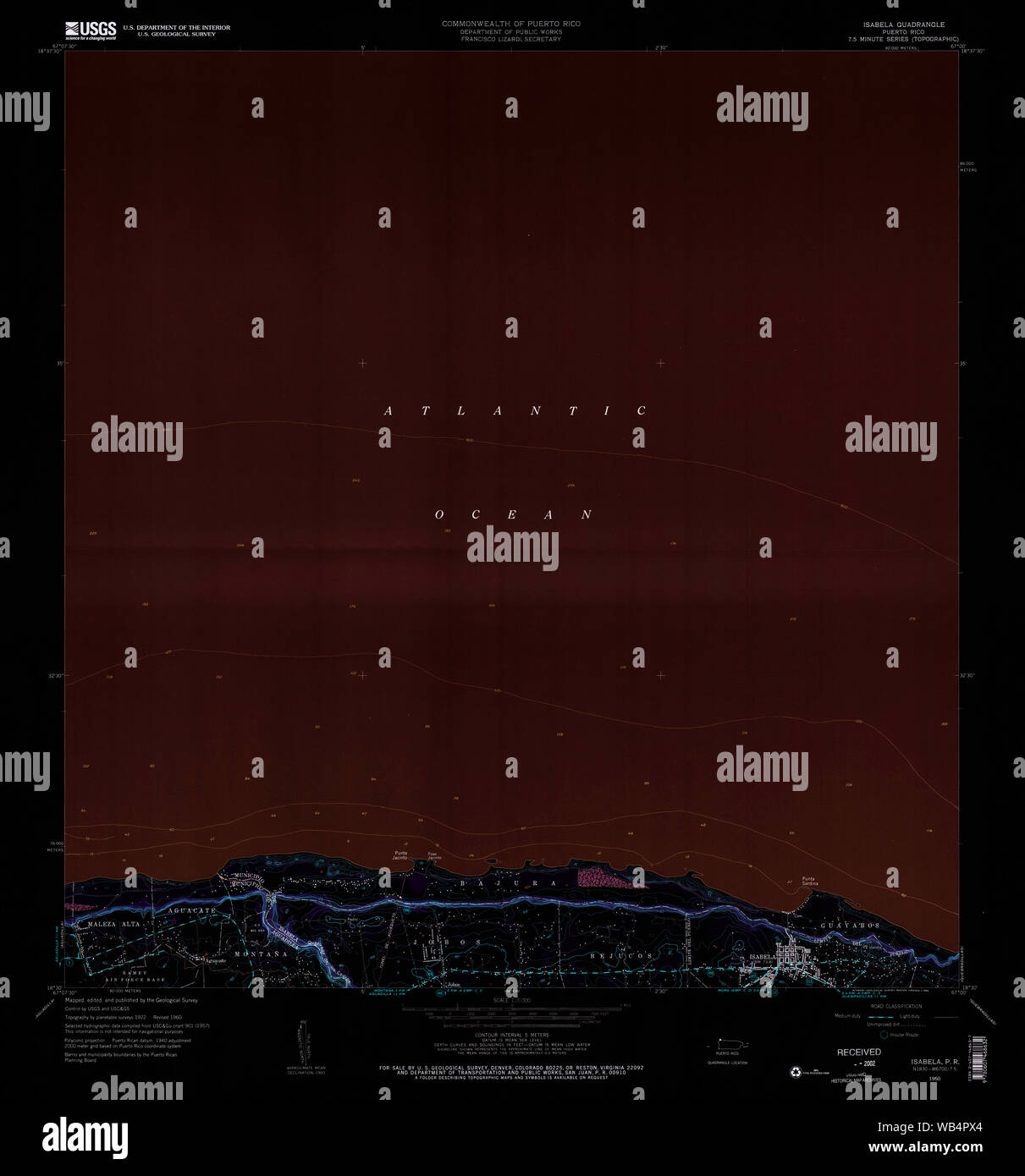 Isabela map hi-res stock photography and images - Alamy