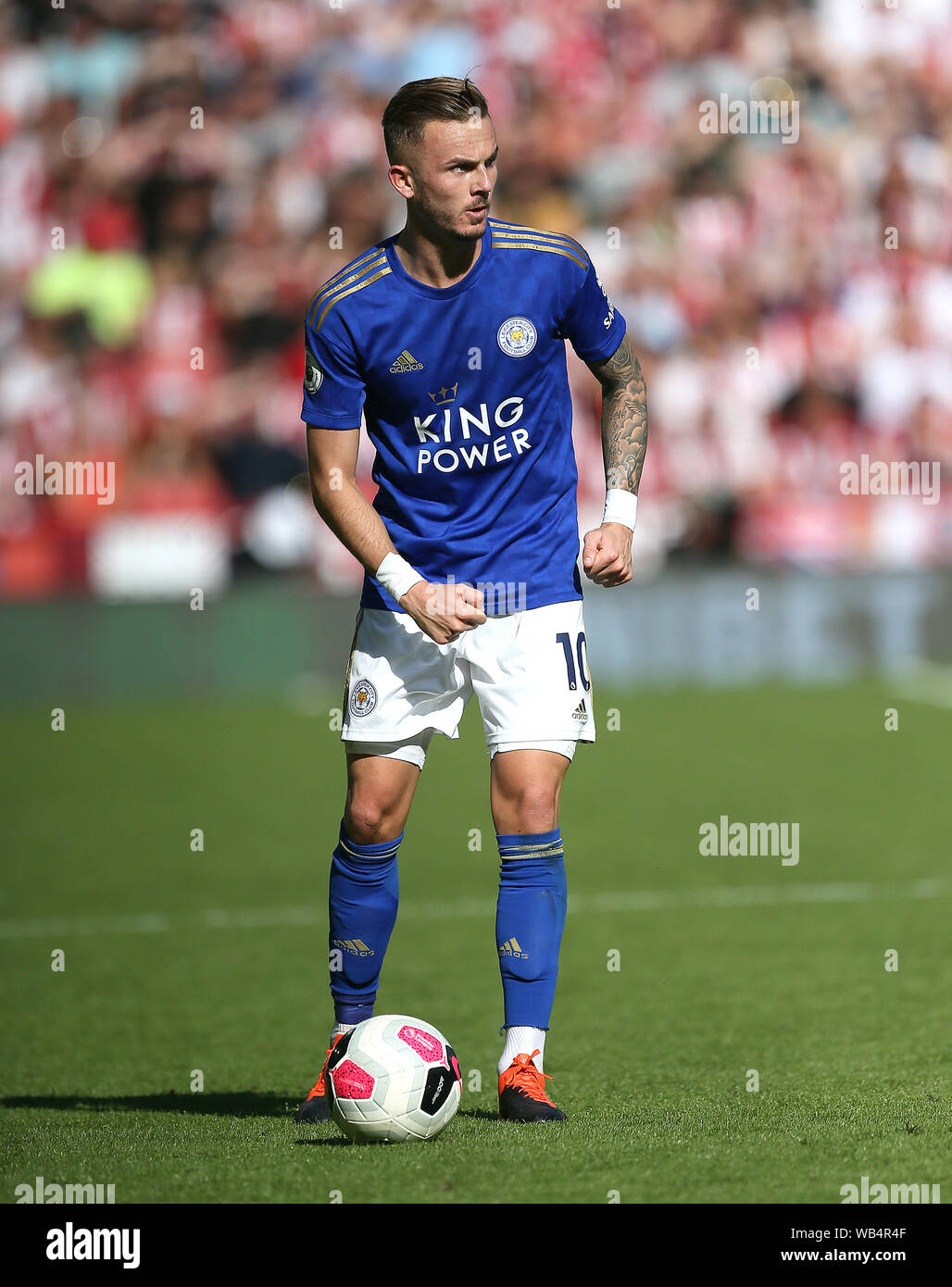 Leicester City's James Maddison Stock Photo - Alamy
