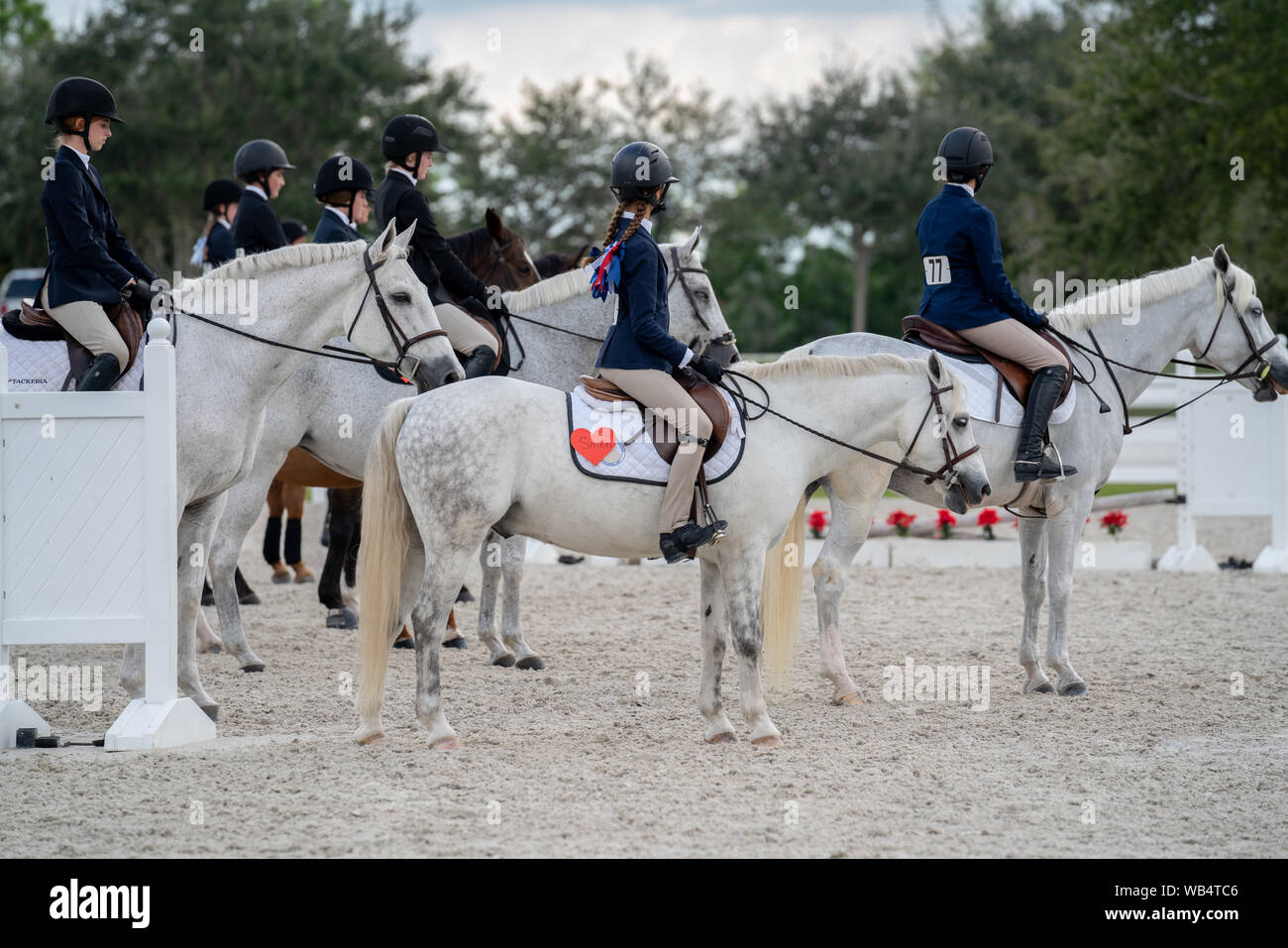 Group of horse riders hi-res stock photography and images - Alamy