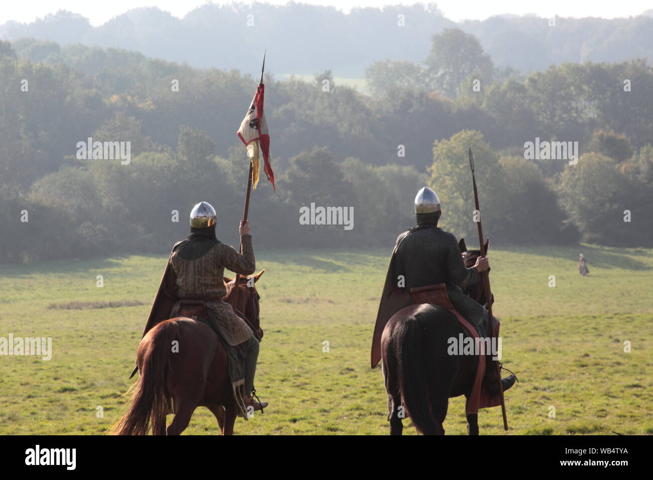 Cavalry at hastings battlefield hi-res stock photography and images - Alamy