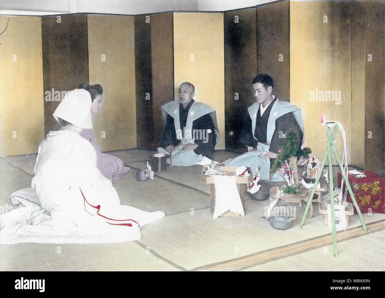 [ 1900s Japan - Japanese Wedding Ceremony ] — Japanese Marriage: The ...