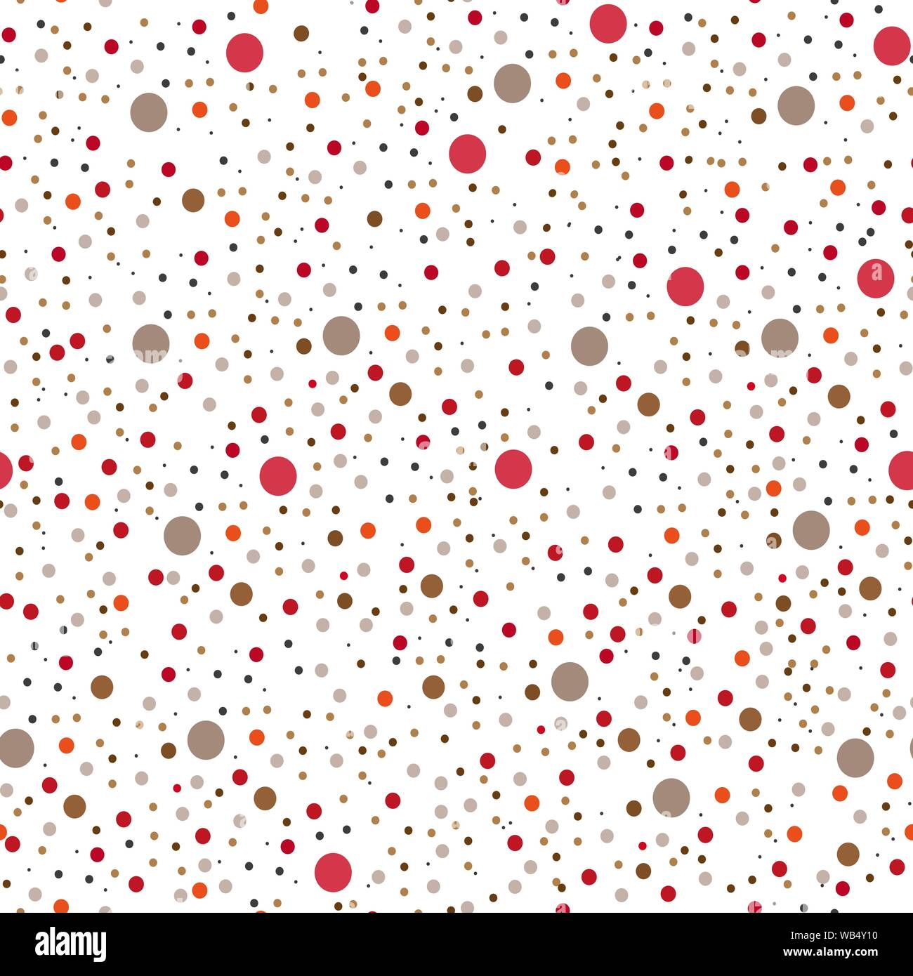 Seamless pattern. Multi-colored circles on a white background. Texture. Vector Stock Vector ...