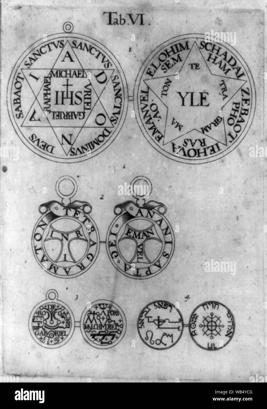 Eight amulets in different languages Abstract/medium: 1 print ...