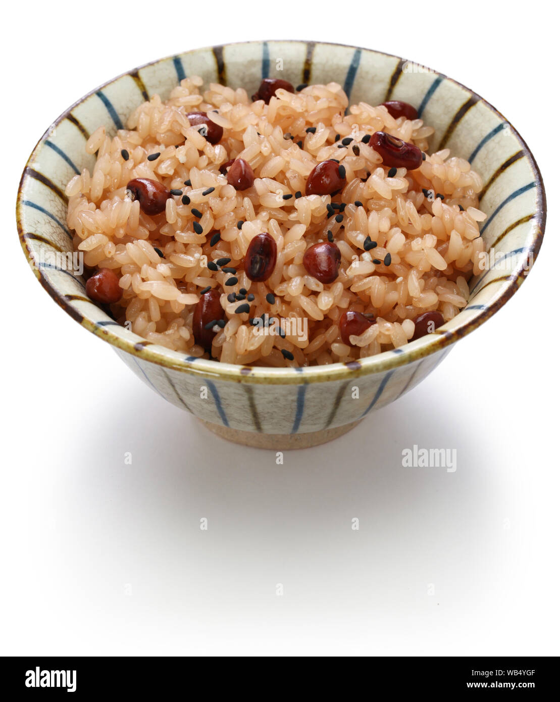 Sekihan, steamed sticky rice with red beans, Japanese food Stock Photo ...