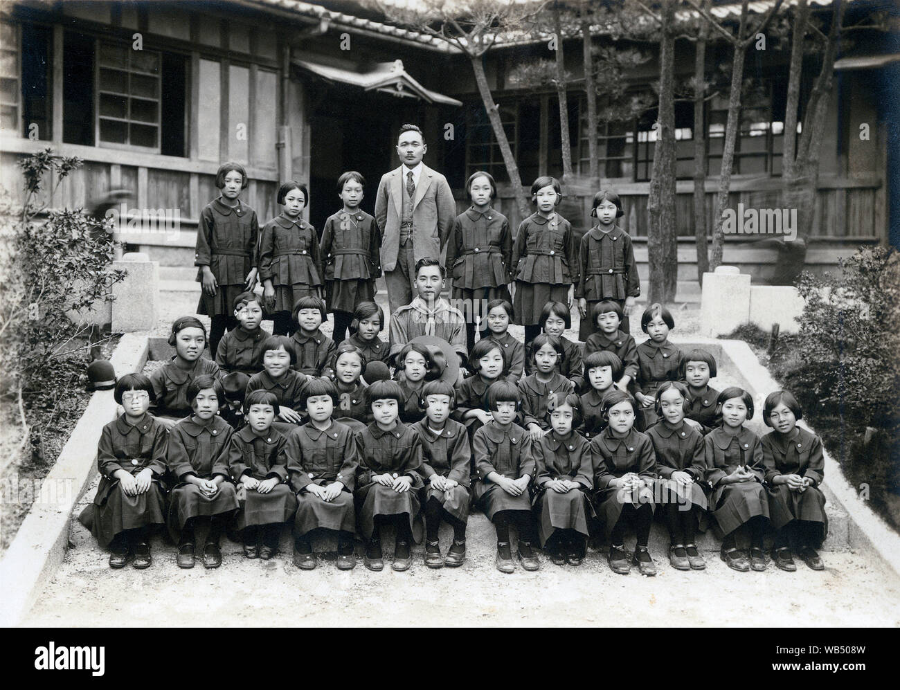 Vintage school children hi-res stock photography and images - Alamy
