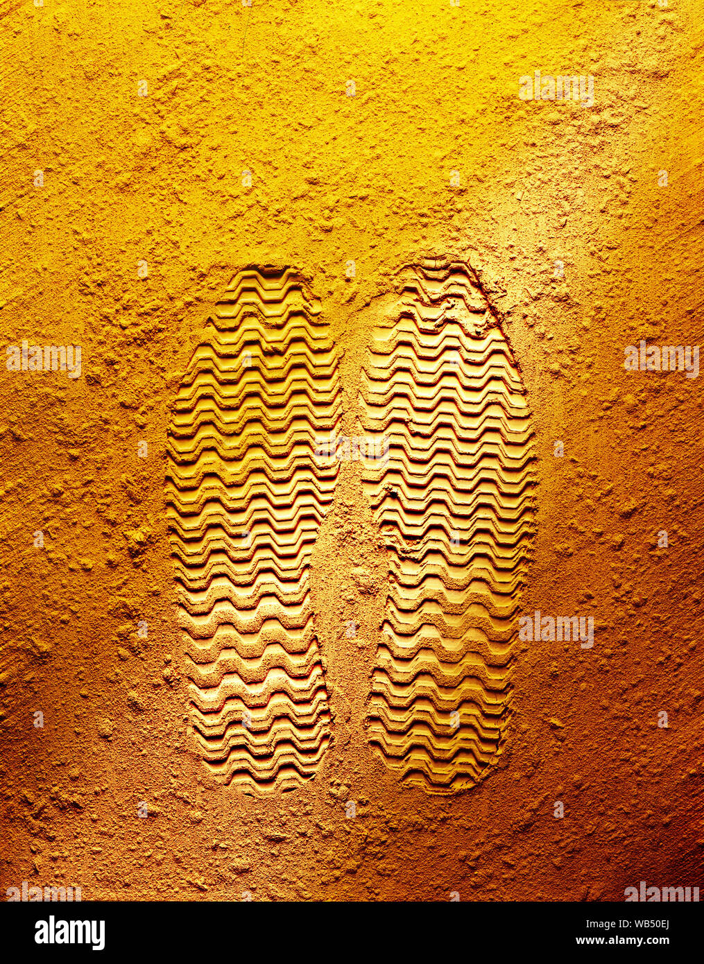 Footstep footprint hi-res stock photography and images - Alamy