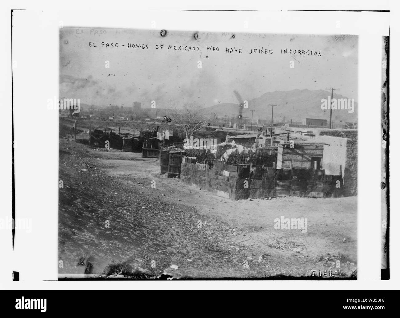 El Paso homes of Mexicans who have joined insurrectos Abstract/medium ...