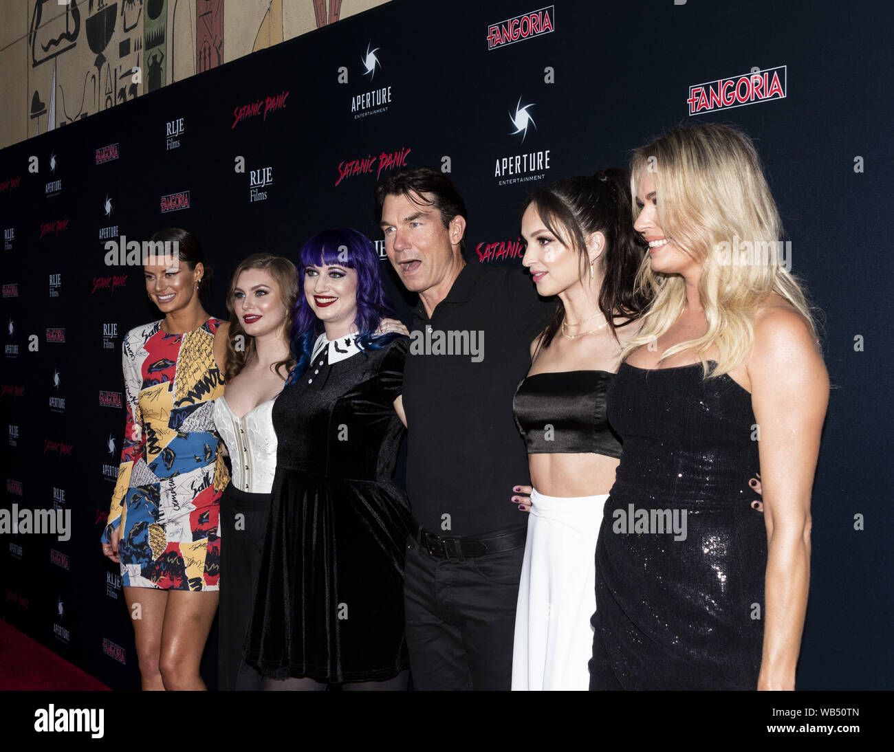 August 23, 2019, Los Angeles, California, USA: L to R: HANNA STOCKING ...