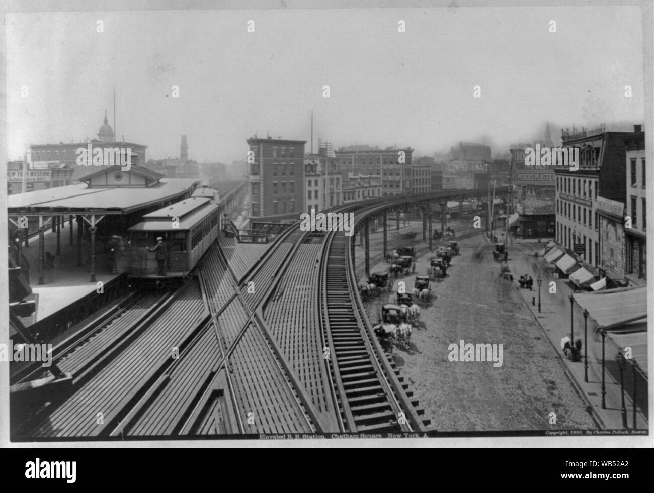 Chatham square new york hi-res stock photography and images - Alamy