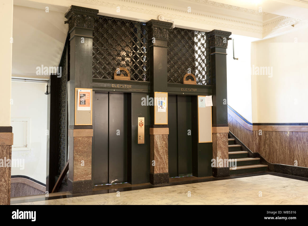 Washington Monument Elevator Inside