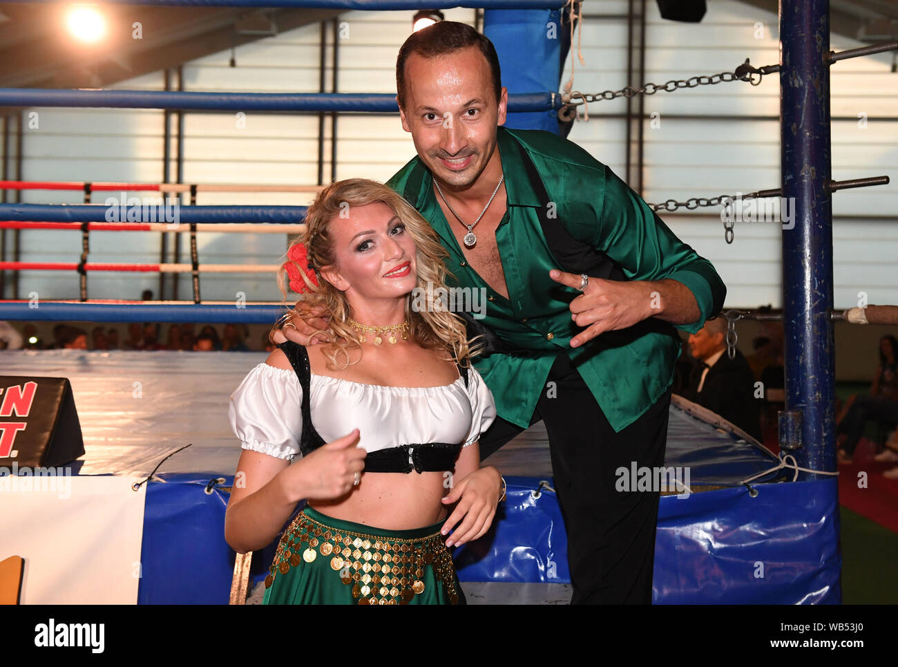 Going, Austria. 24th Aug, 2019. The Let's Dance couple Sergiu and ...