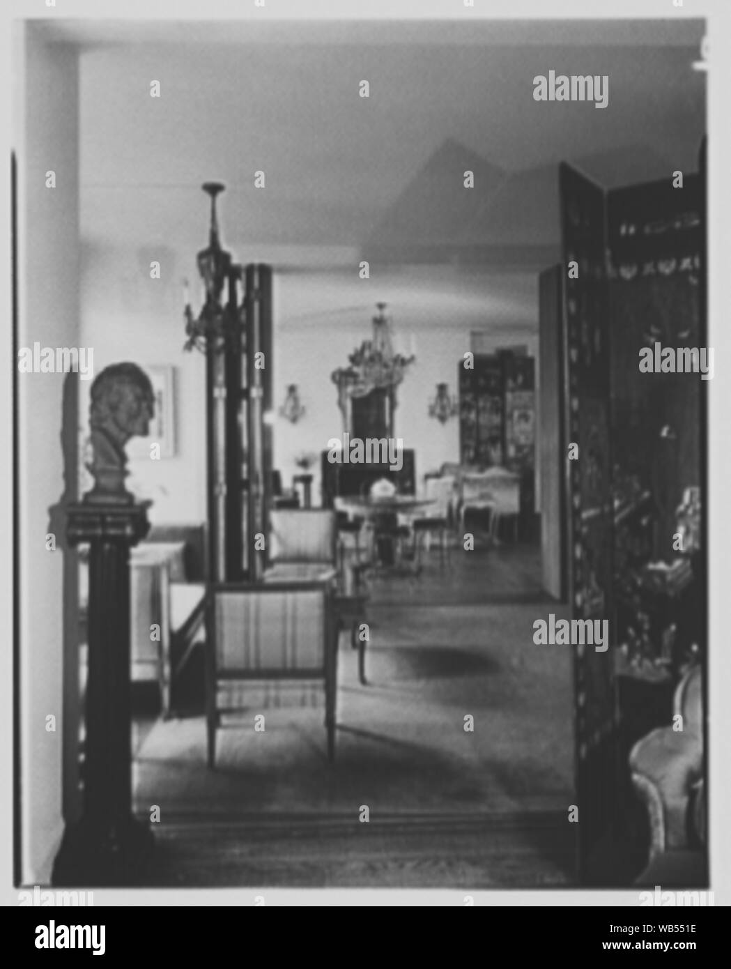 Elizabeth Draper, residence at 840 Park Ave., New York City. Abstract ...