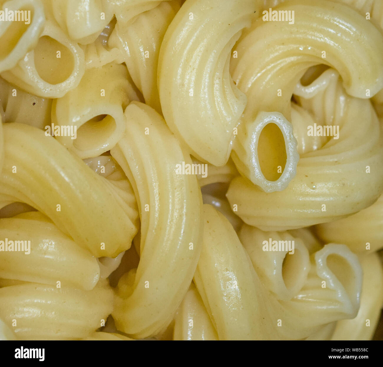 Boiled macaroni from durum wheat. Garnish to the second dish Stock ...