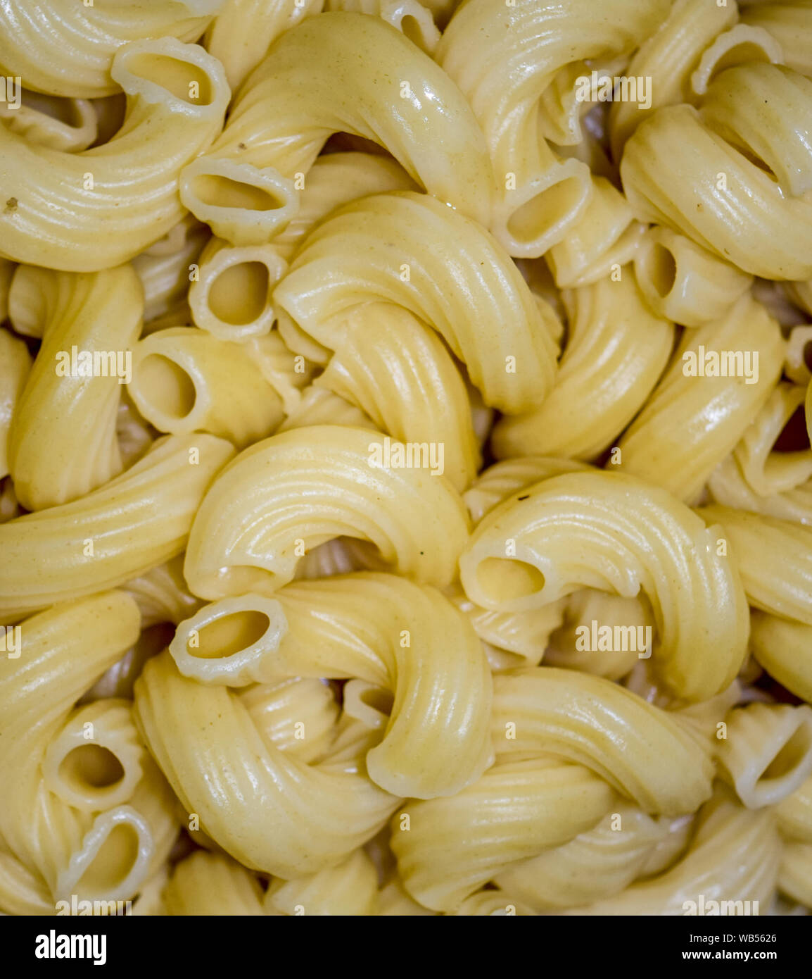 Boiled macaroni from durum wheat. Garnish to the second dish Stock ...
