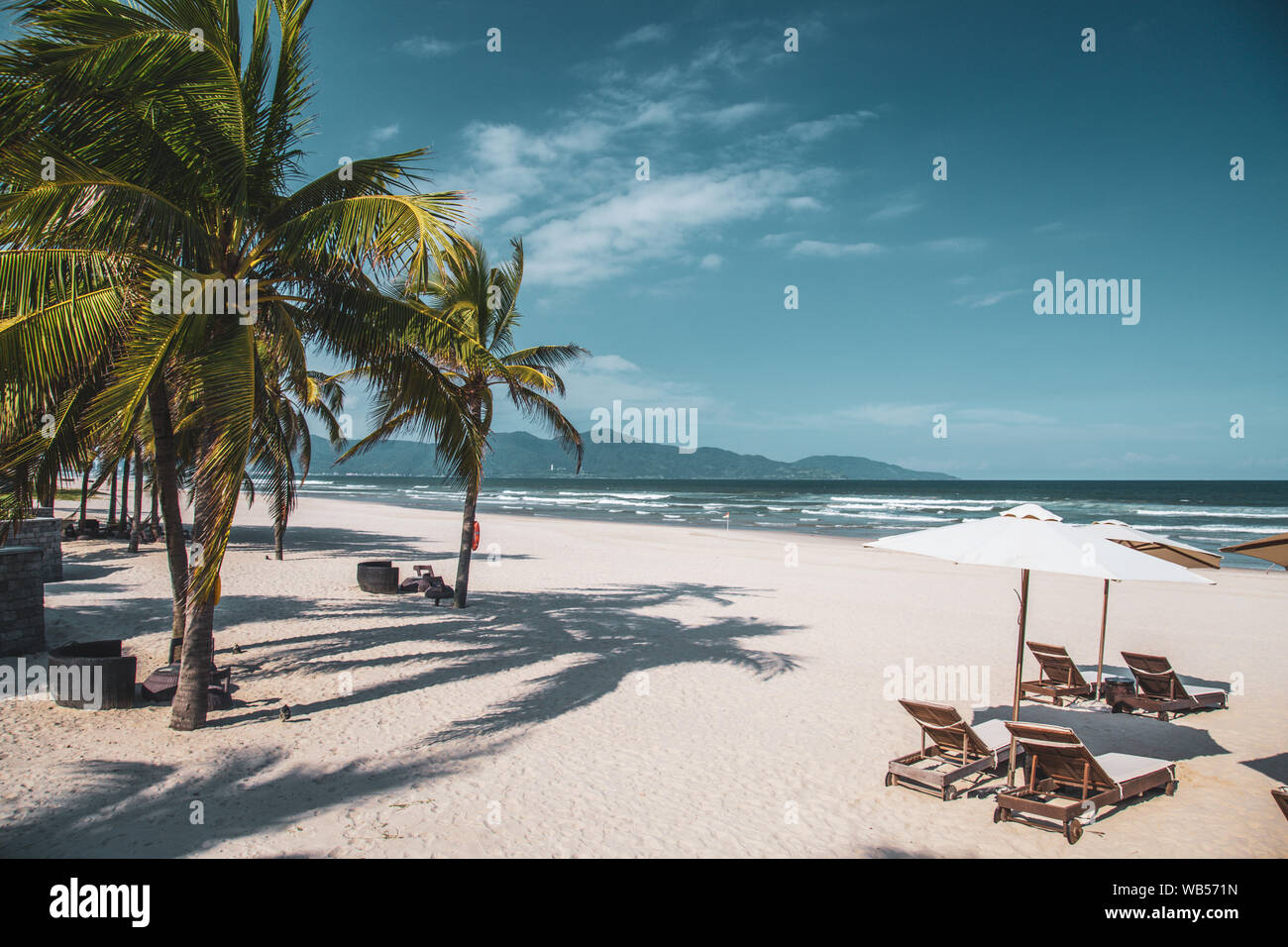 Da nang beach views, in central Vietnam Stock Photo - Alamy