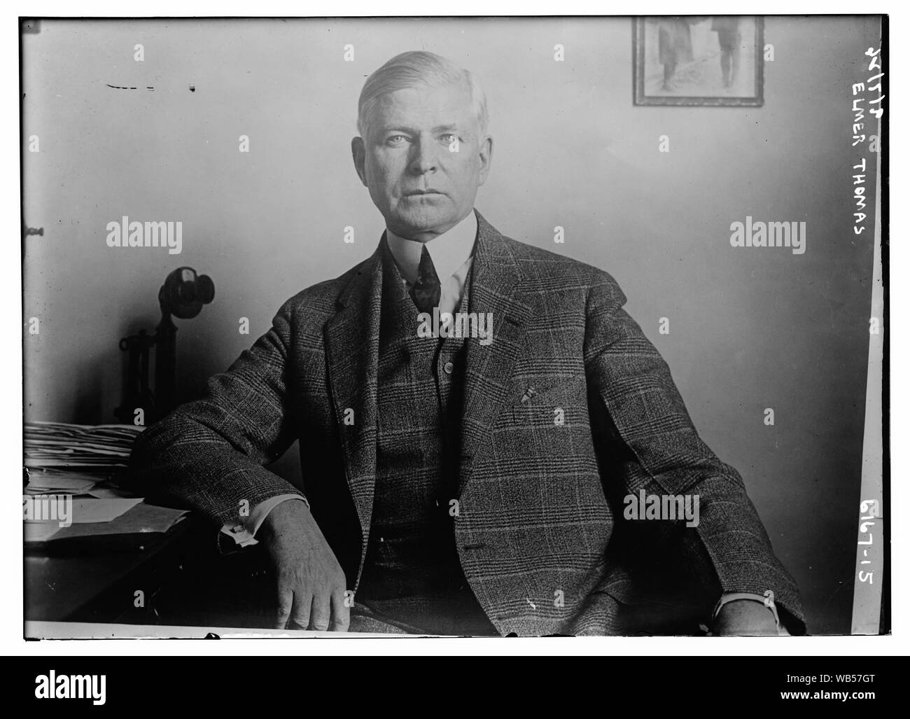 Elmer thomas Black and White Stock Photos & Images - Alamy
