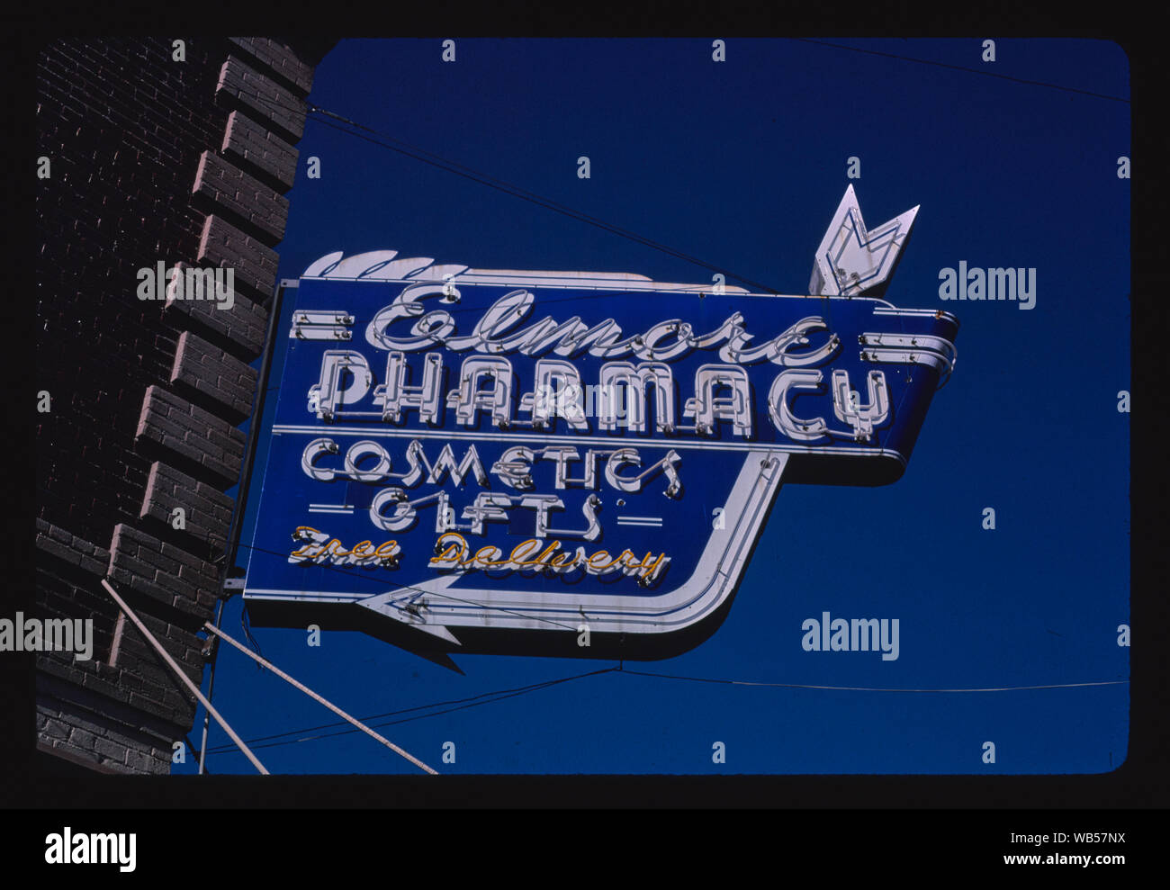 Elmore pharmacy sign hi-res stock photography and images - Alamy