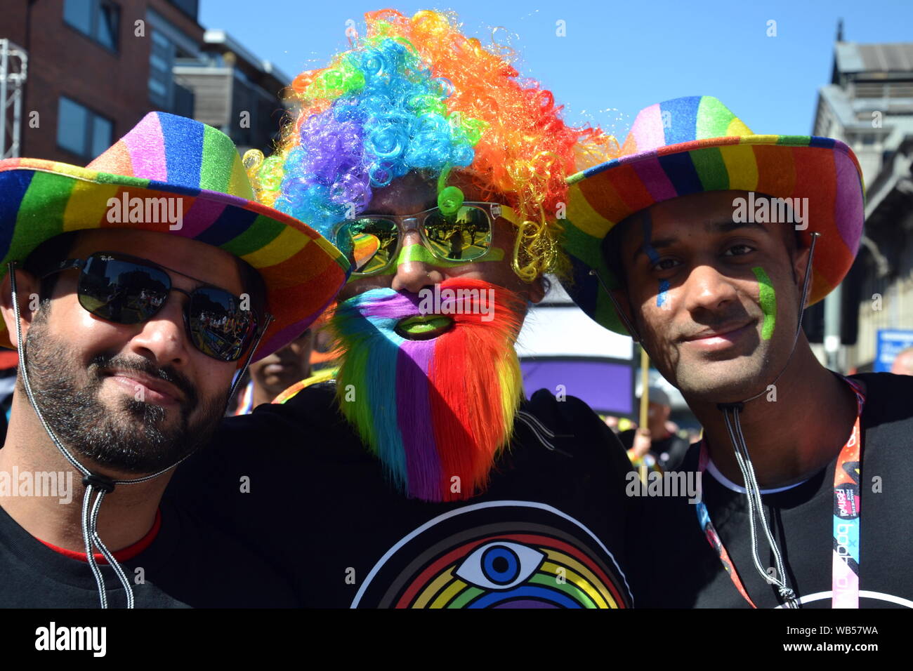 City centre manchester pride parade hi-res stock photography and images ...