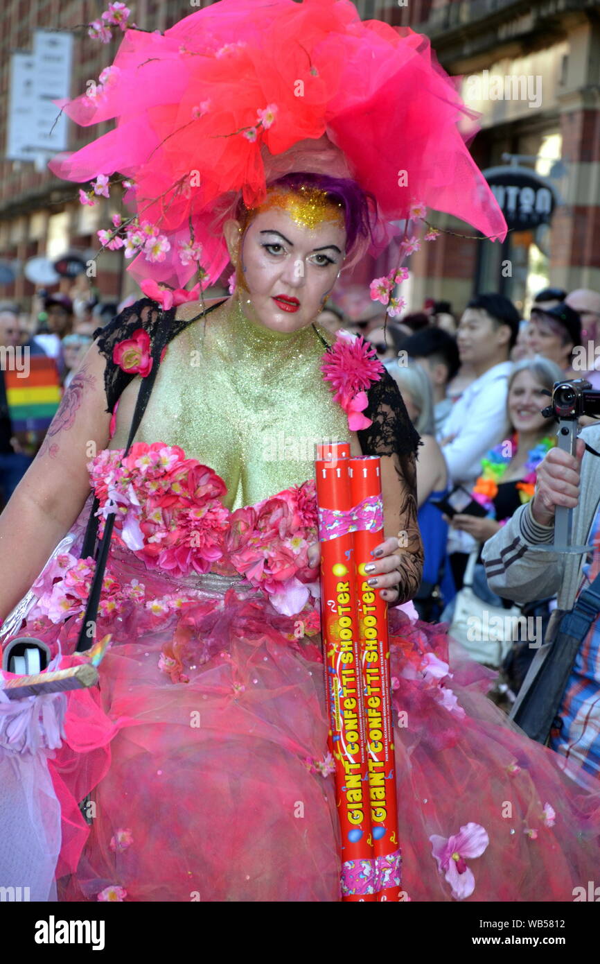 Manchester pride 2019 parade hi-res stock photography and images - Alamy