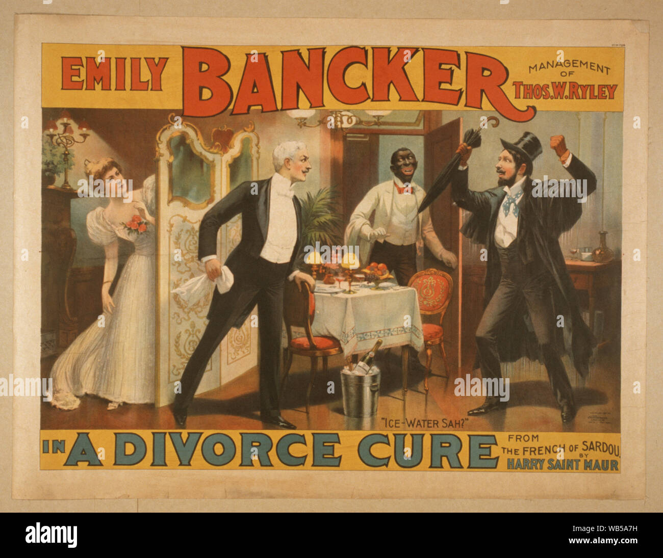 Emily Bancker in A divorce cure from the French of Sardou by Harry ...
