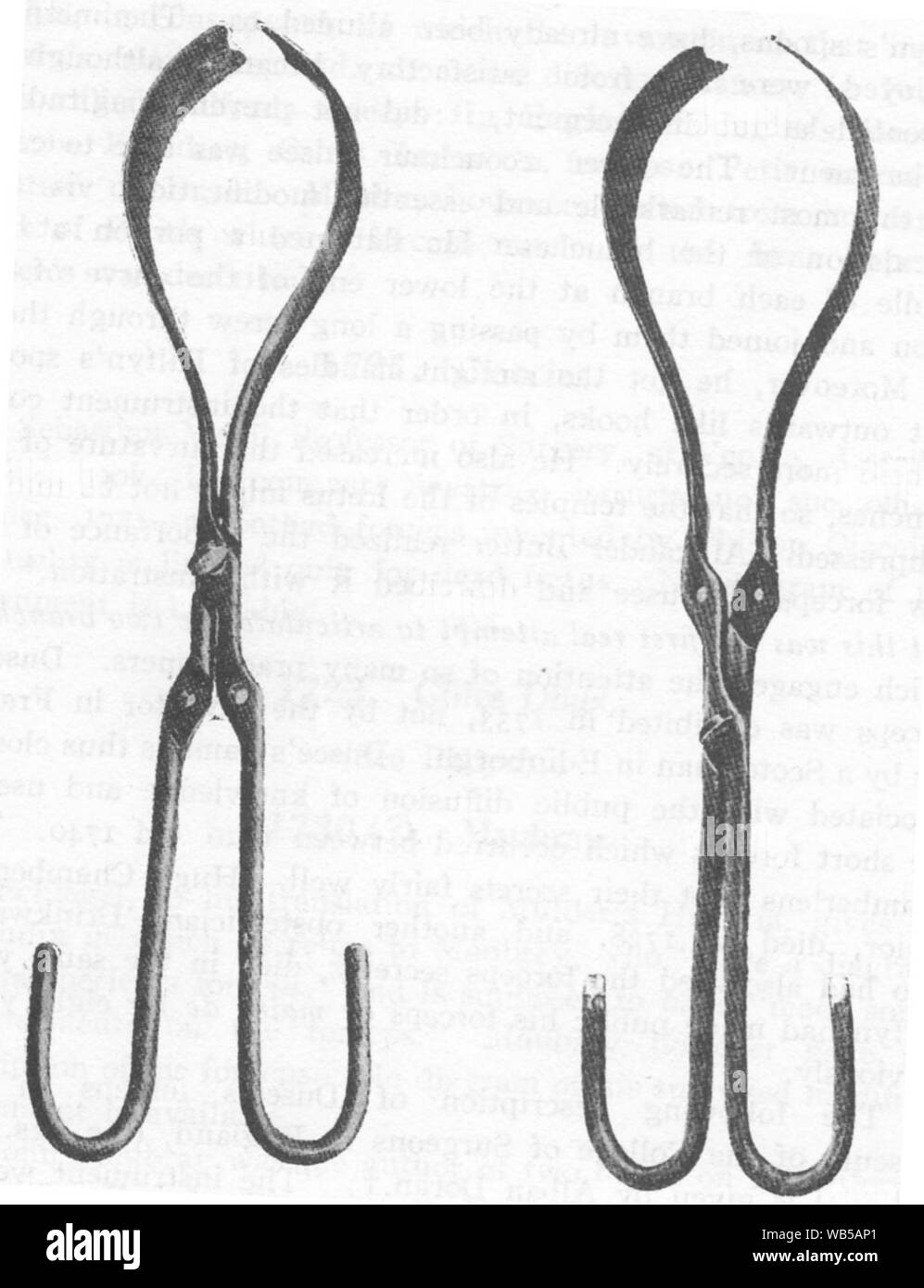 Dussee Forceps with two locks - in K. DAS Stock Photo - Alamy