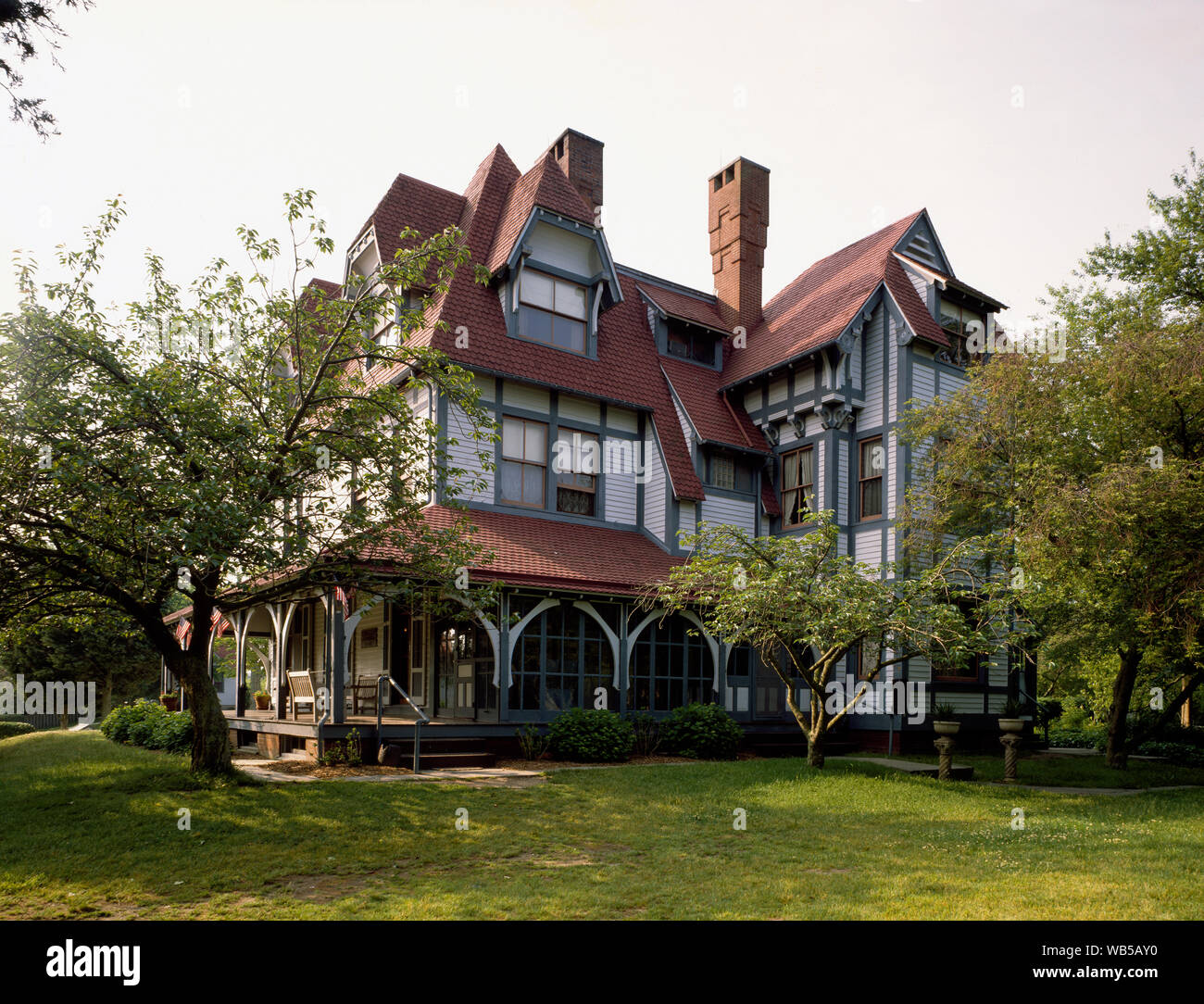 Emlen Physick House, designed in the Stick Style by architect Frank ...