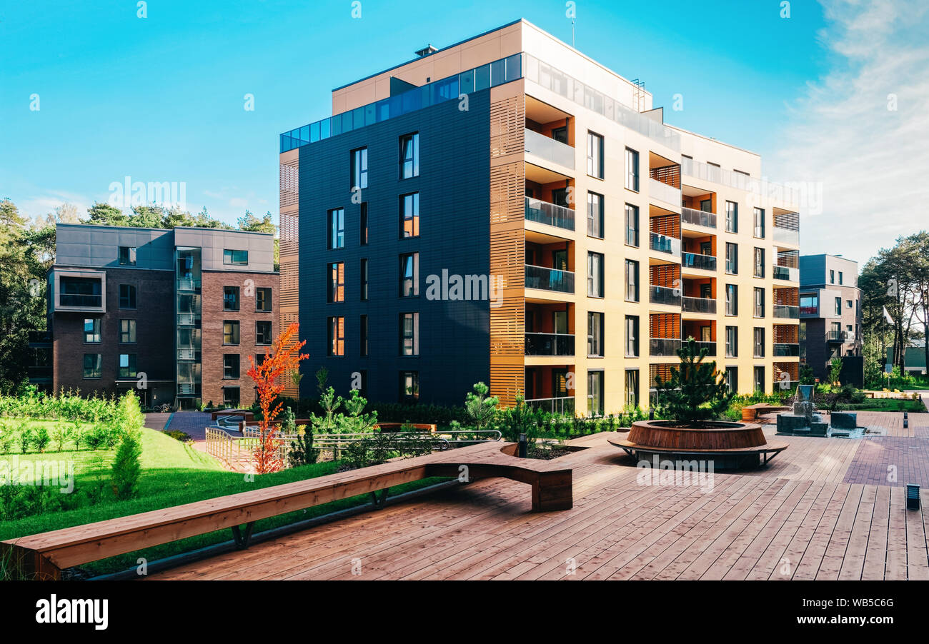 Pine tree architectural complex hi-res stock photography and images - Alamy