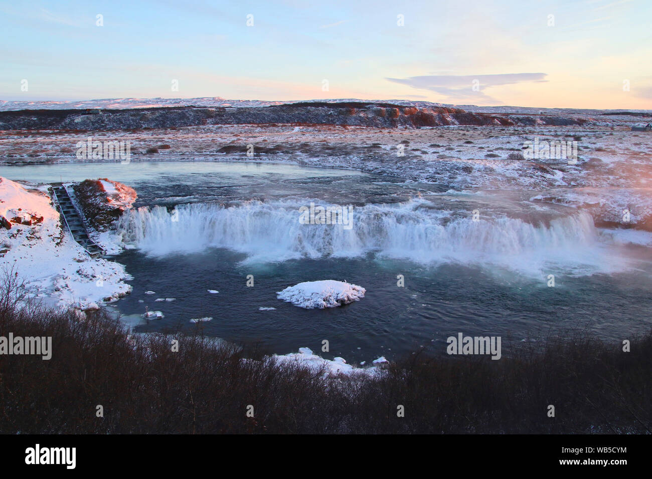 Faxifoss waterfall golden circle hi-res stock photography and images ...