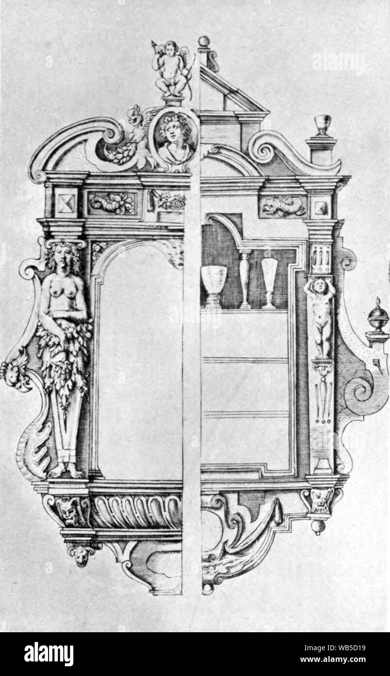 Dutch and Flemish furniture - Plate XVII Stock Photo - Alamy