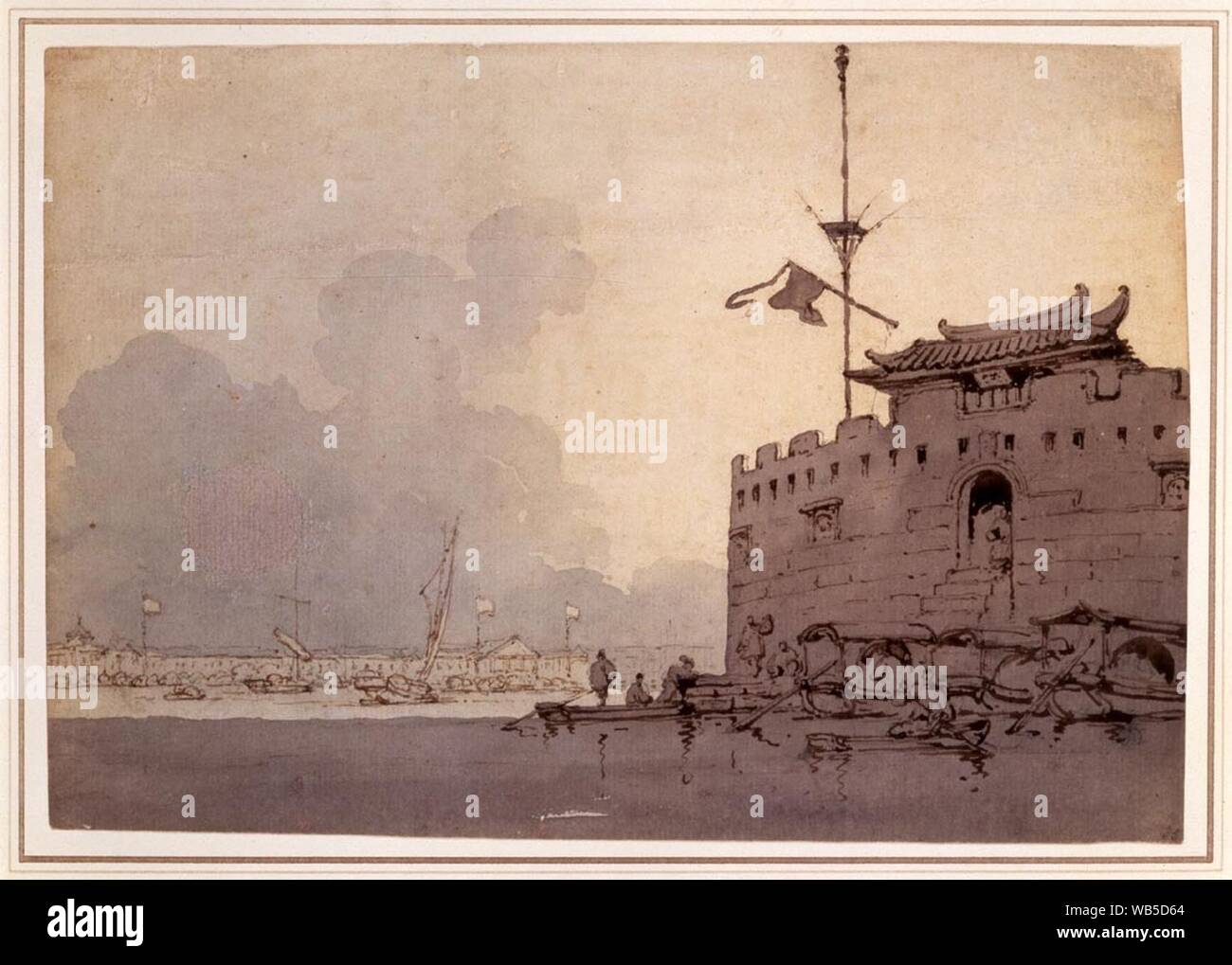 Dutch Folly Fort, Canton Stock Photo - Alamy