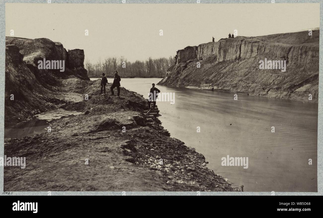 Dutch Gap Canal, James River, Va., April, 1865 Stock Photo - Alamy