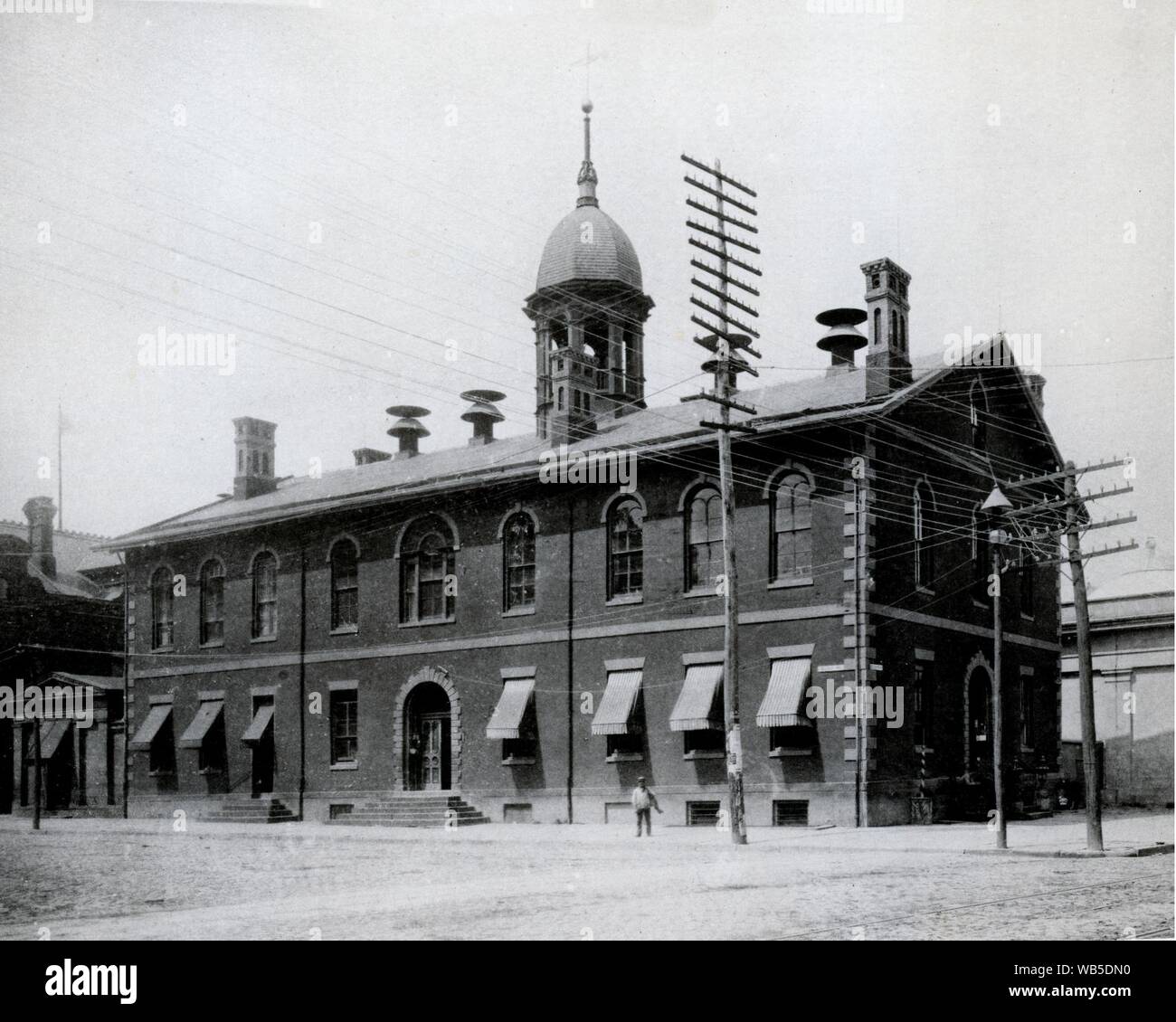 Dutchess County Court House Poughkeepsie 1809 to 1902 Stock Photo - Alamy