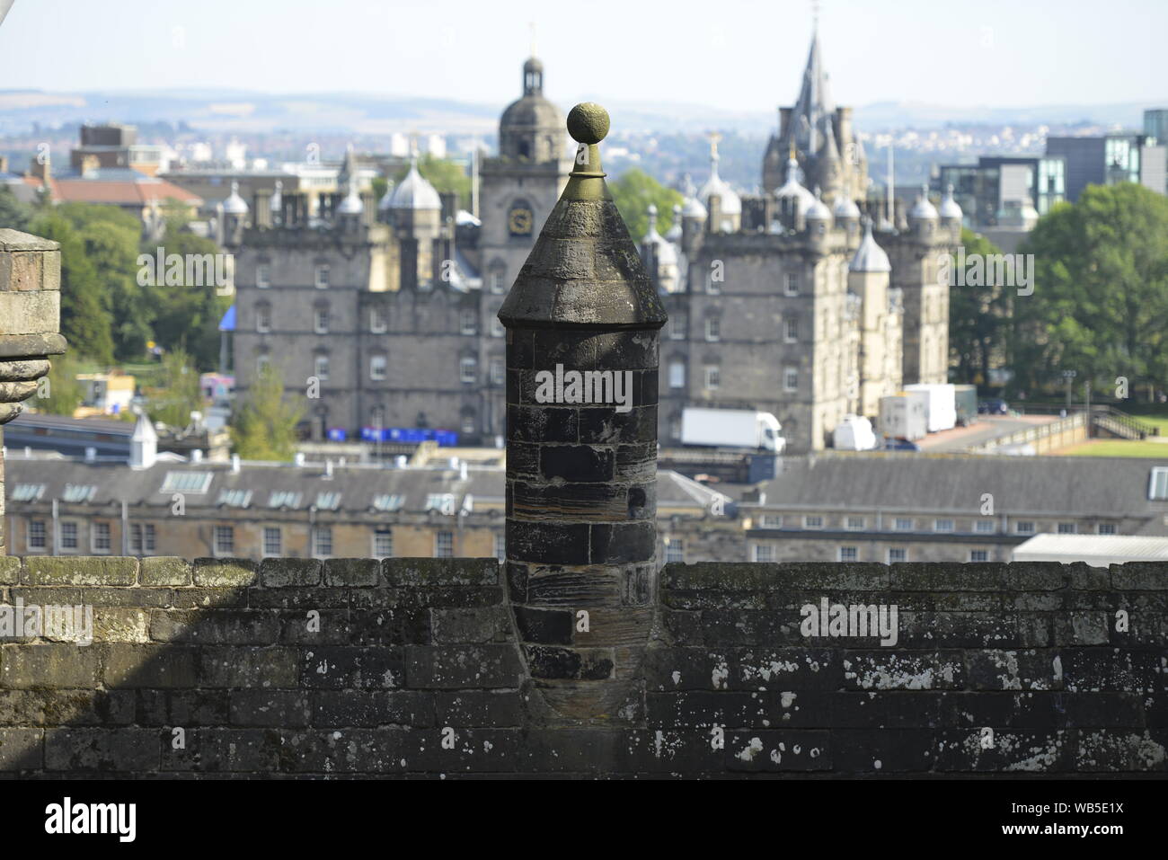 Edinburgh Scotland's capital city a popular city to visit in the summer ...