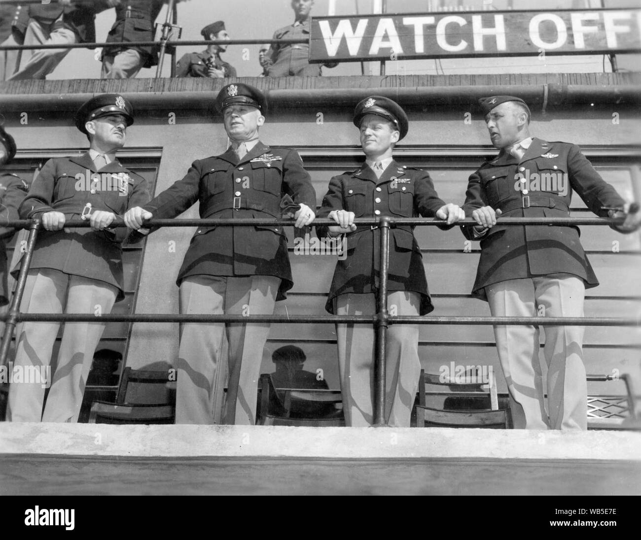 Duxford Aerodrome - 78th Fighter Group - Control Tower Officers Stock ...