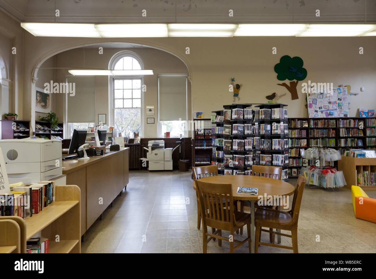 Enoch Pratt Free Library, Canton Branch, Baltimore, Maryland Stock ...