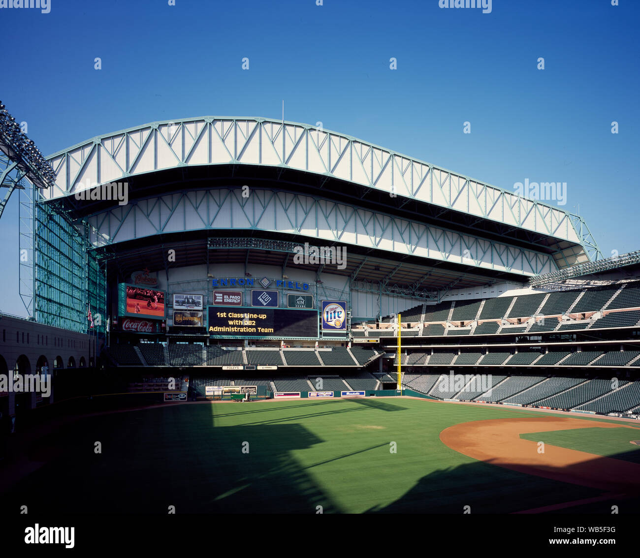 Enron Stadium, Houston, Texas Stock Photo - Alamy