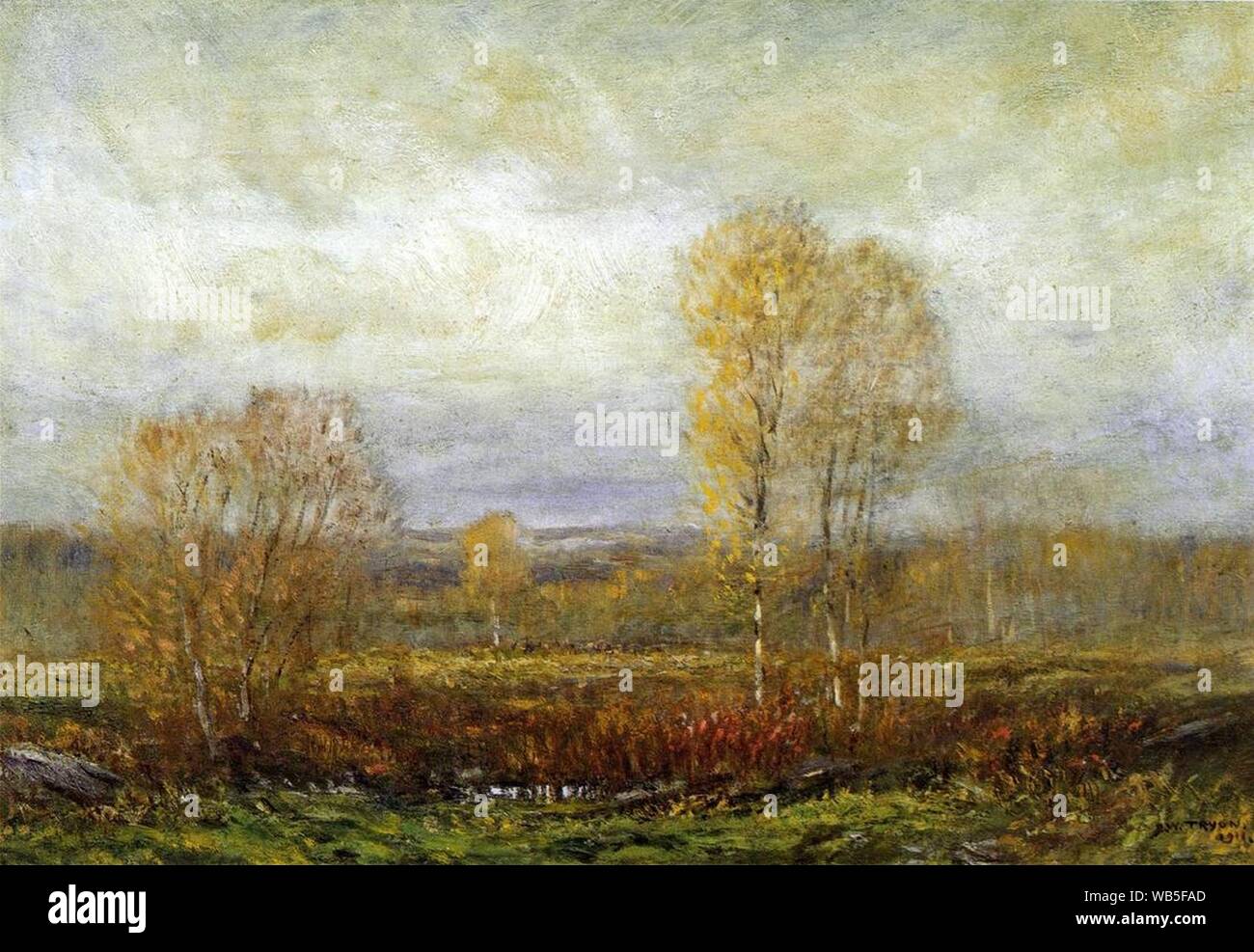 Dwight william tryon hi-res stock photography and images - Alamy
