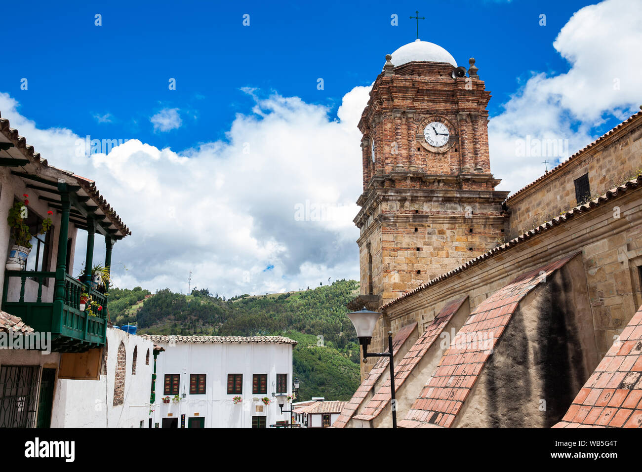 The historical Basilica of Our Lady of Mongui built between 1694 and ...