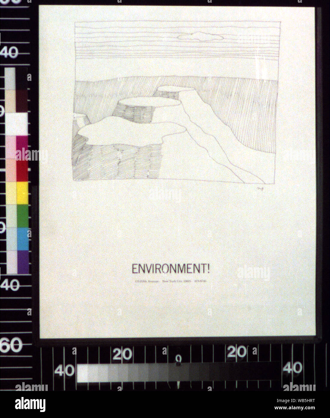 Environment! Abstract: 1 print ; (poster format Stock Photo - Alamy