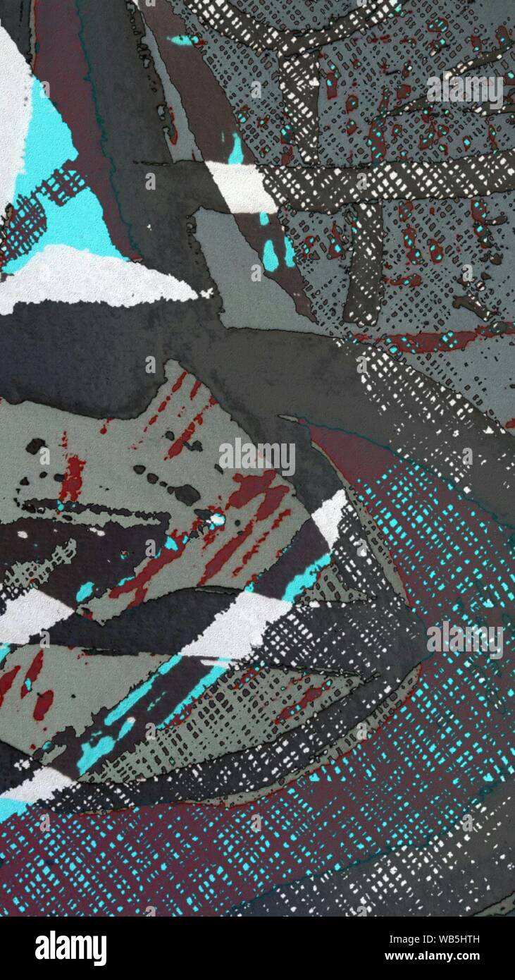 Abstract grunge halftone dots texture background. Striped surface ...