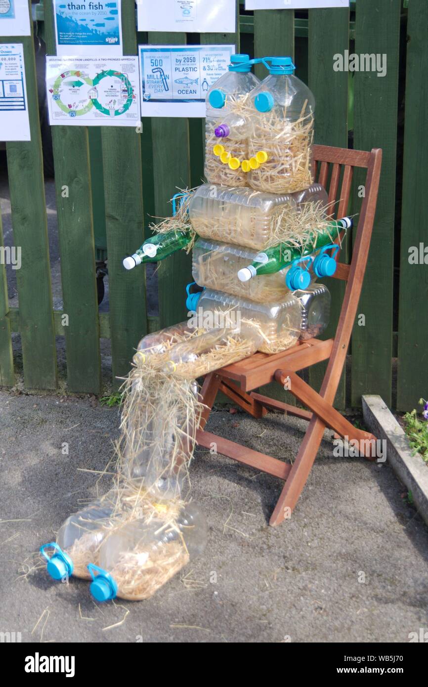 Scarecrow made plastic hi-res stock photography and images - Alamy