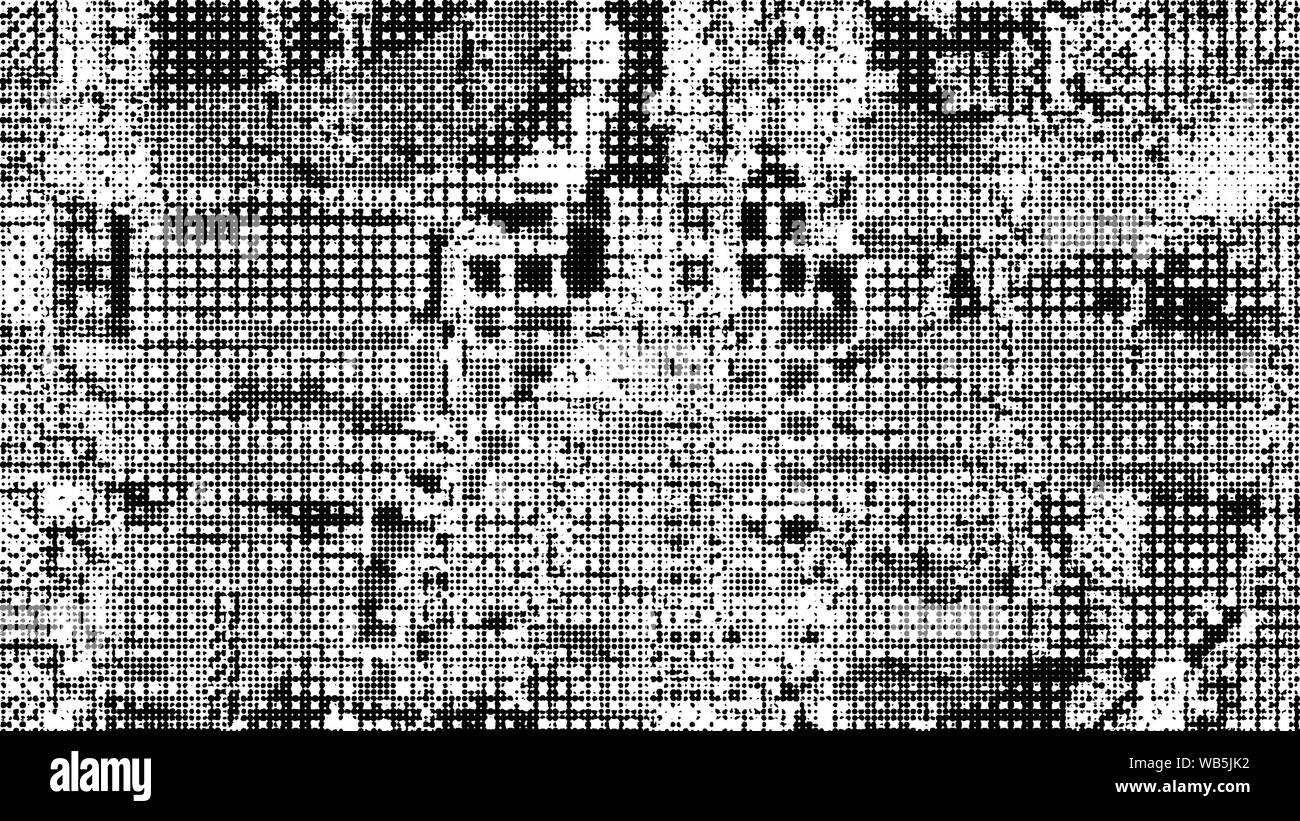 Abstract grunge halftone dots texture background. Striped surface ...